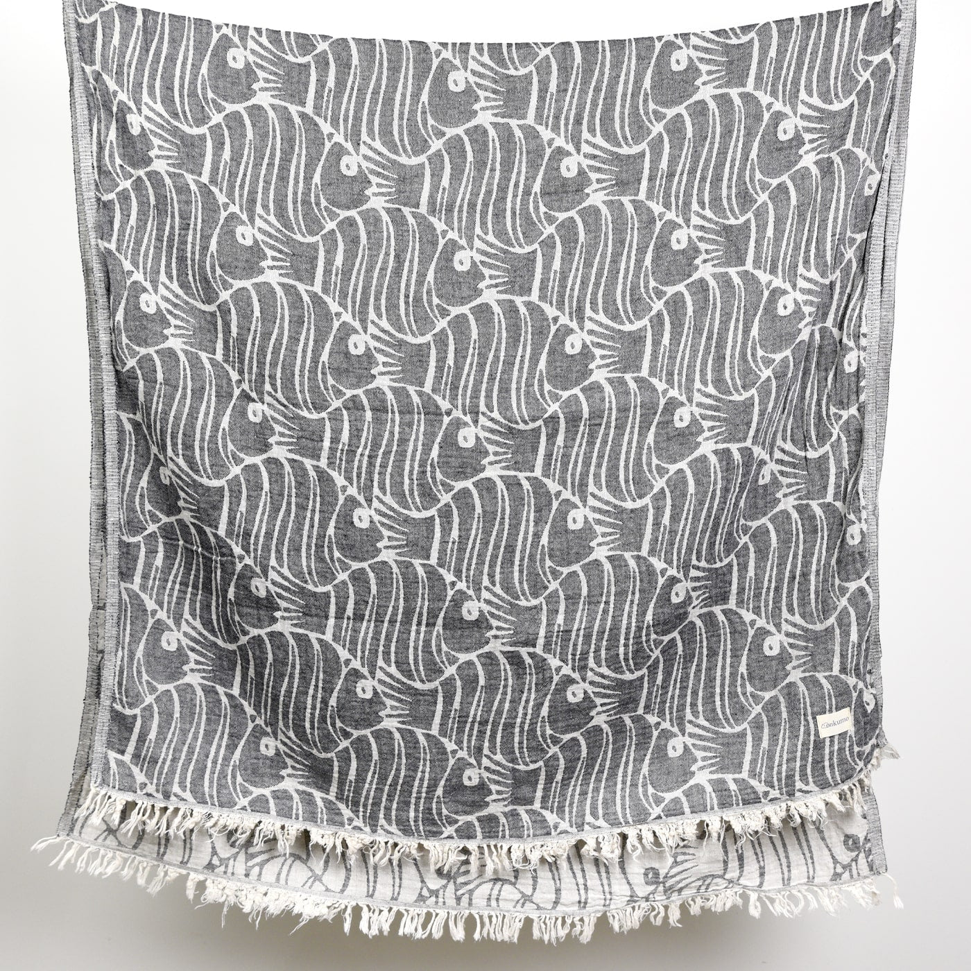 The Upside Down Fish Cotton Towel